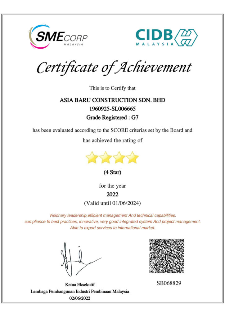 About Us – Asia Baru Construction Sdn Bhd